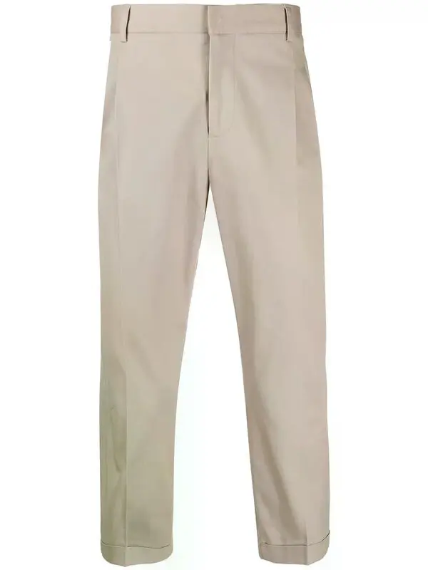 DANIELE ALESSANDRINI Cropped Tailored Trousers