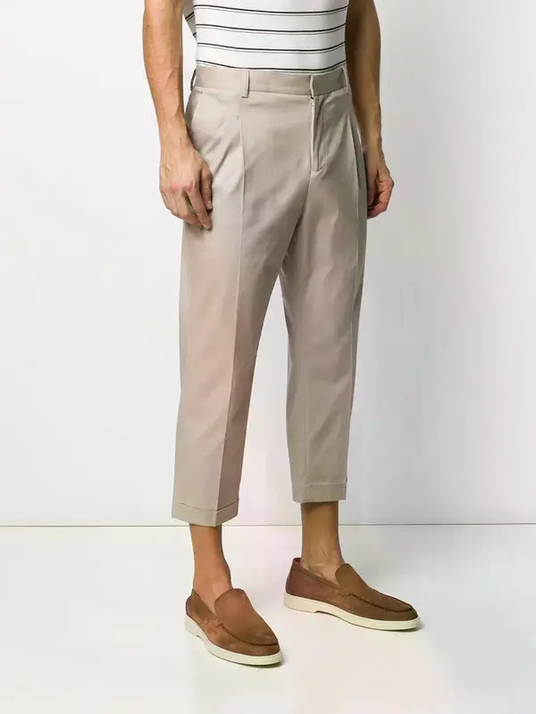 DANIELE ALESSANDRINI Cropped Tailored Trousers