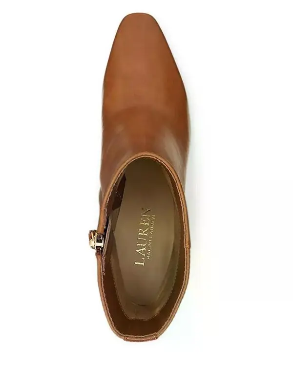 Ralph Lauren Willa Leather Zip-fastening Boots