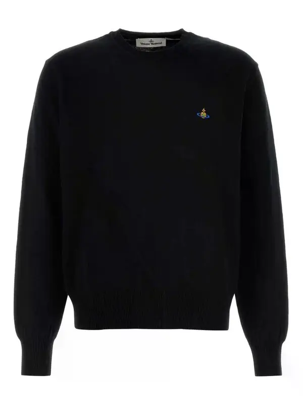 VIVIENNE WESTWOOD Orb-embellished Sweater - Black