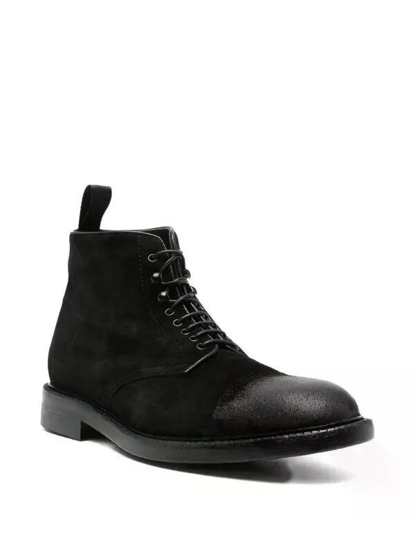 CENERE GB Lace-up Suede Boots
