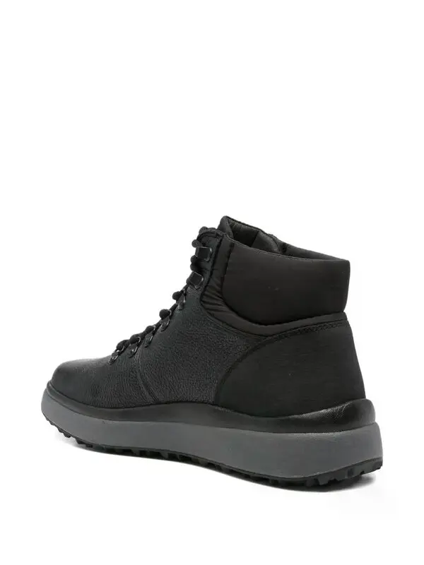 Geox Granito + Grip Lace-up Boots With Padded Collar