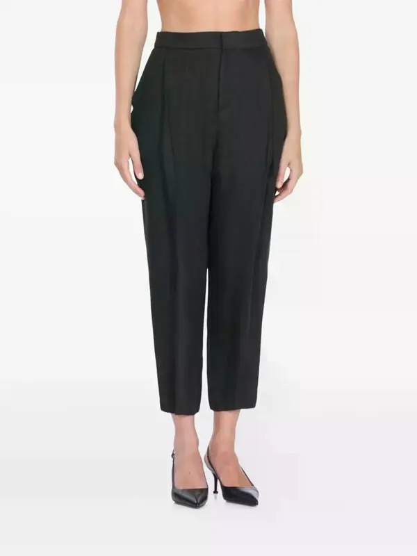 Elisabetta Franchi Pleat-detailed Trousers