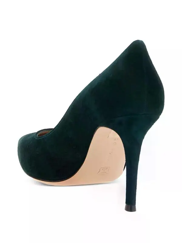 GIANVITO ROSSI 85mm Texas Suede Pointed Pumps