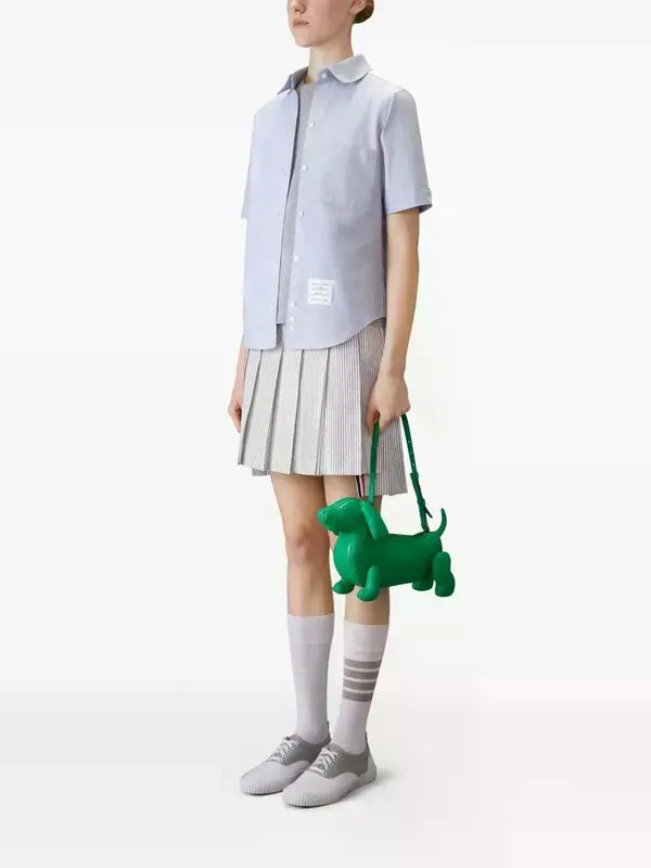 Thom Browne Hector Dachshund Shoulder Bag - Green