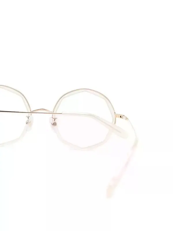 MEGANE AND ME Edie Geometric-frame Glasses