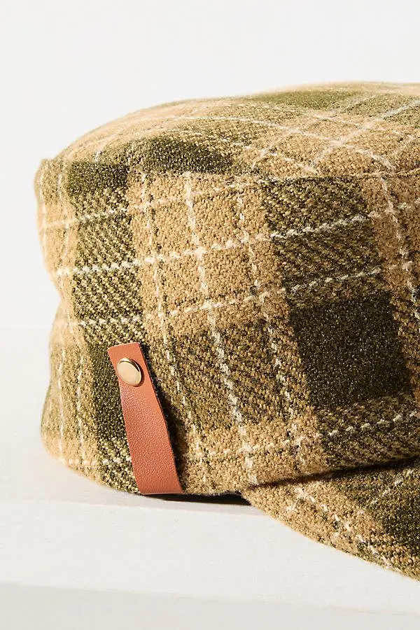 San Diego Hat Cash Plaid Newsboy Cap