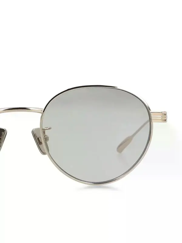 Moncler Subtila Round-frame Sunglasses - Gold