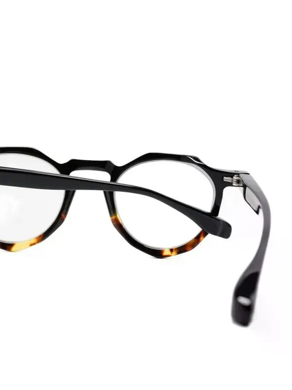 FACTORY900 Round-frame Glasses - Black