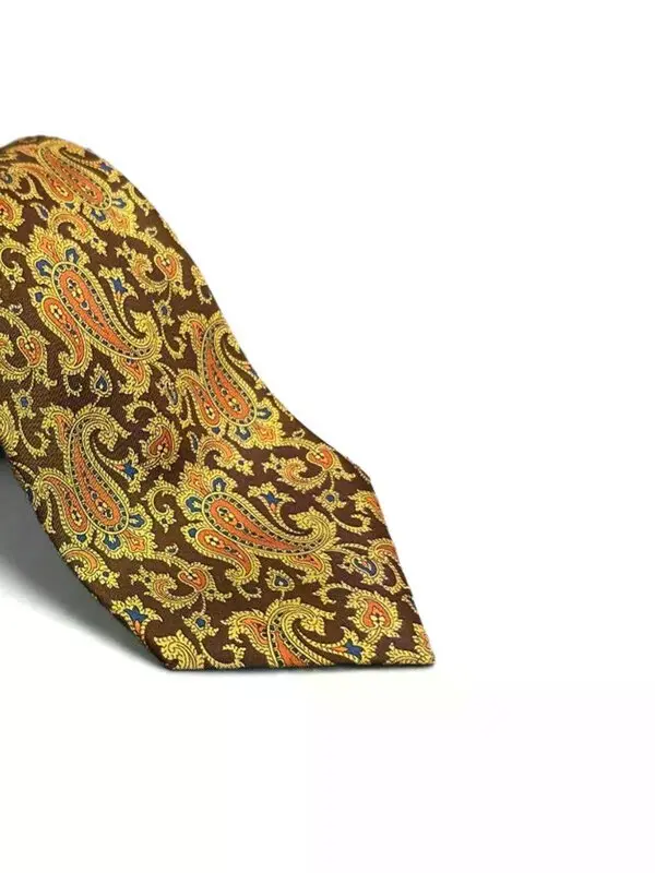 Brioni Paisley Silk Neck Tie