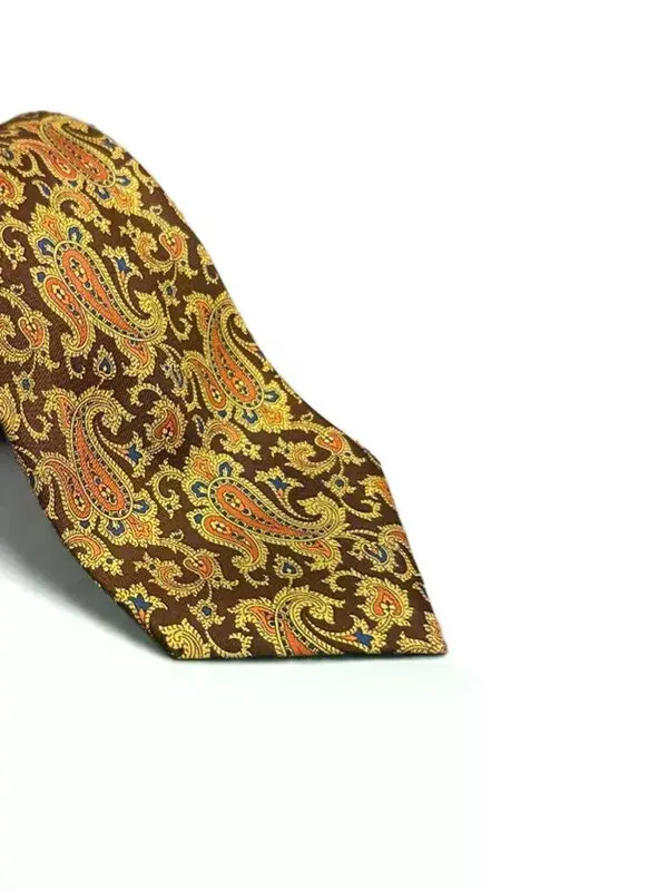 Brioni Paisley Silk Neck Tie