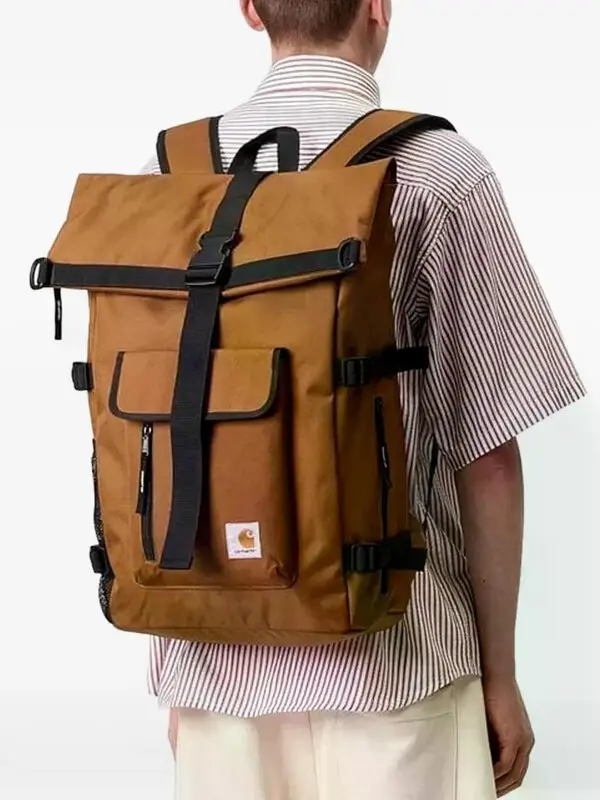 Carhartt Work In Progress Philis Roll-top Buckled Backpack - Brown