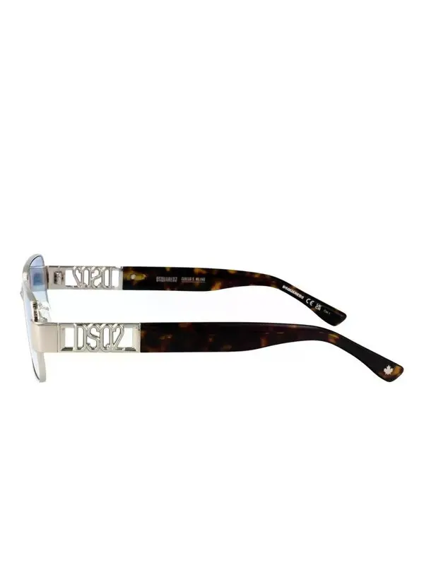 Dsquared2 Rectangle-frame Embellished Sunglasses