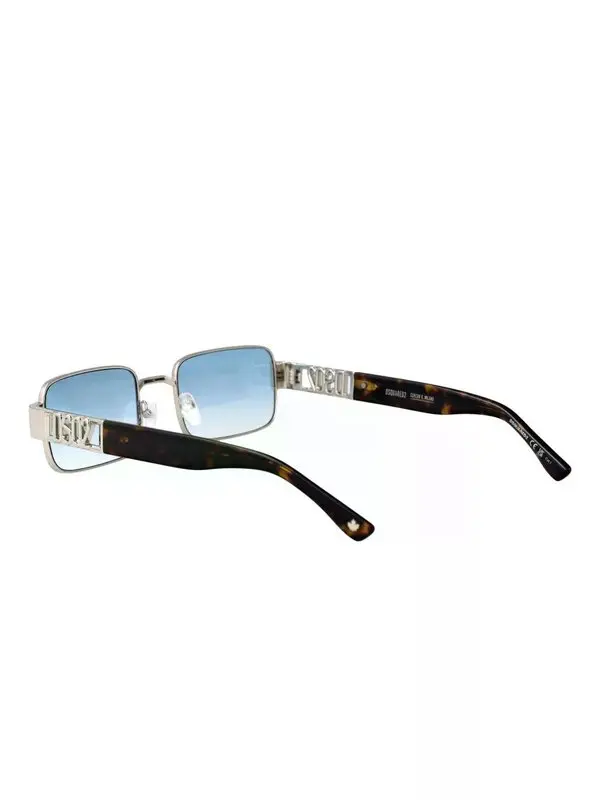 Dsquared2 Rectangle-frame Embellished Sunglasses