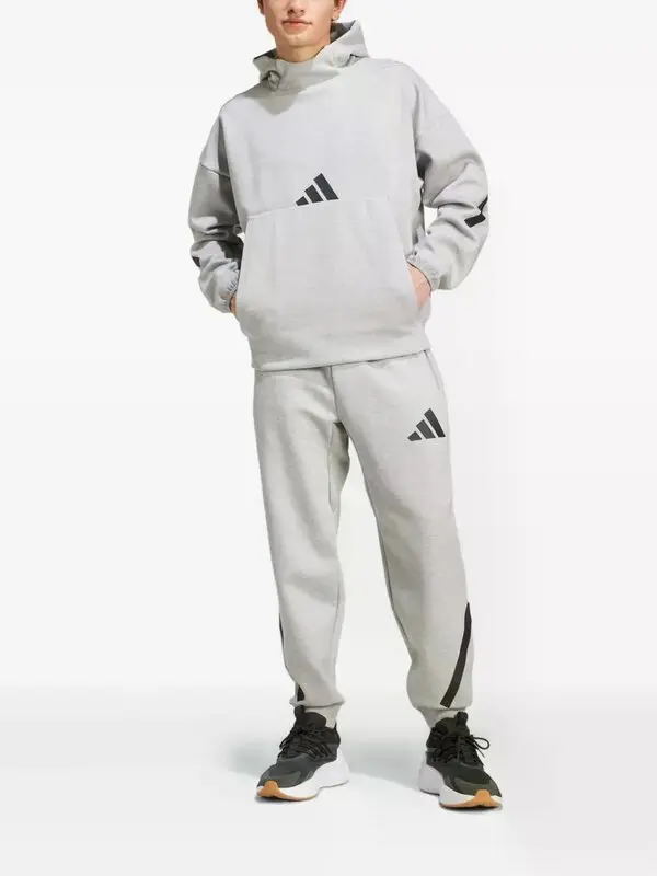 Adidas Z.n.e. Logo-detail Side-stripe Track Pants