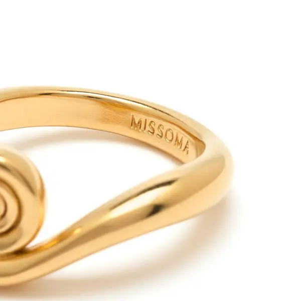 MISSOMA Spiral Stacking Ring - Gold