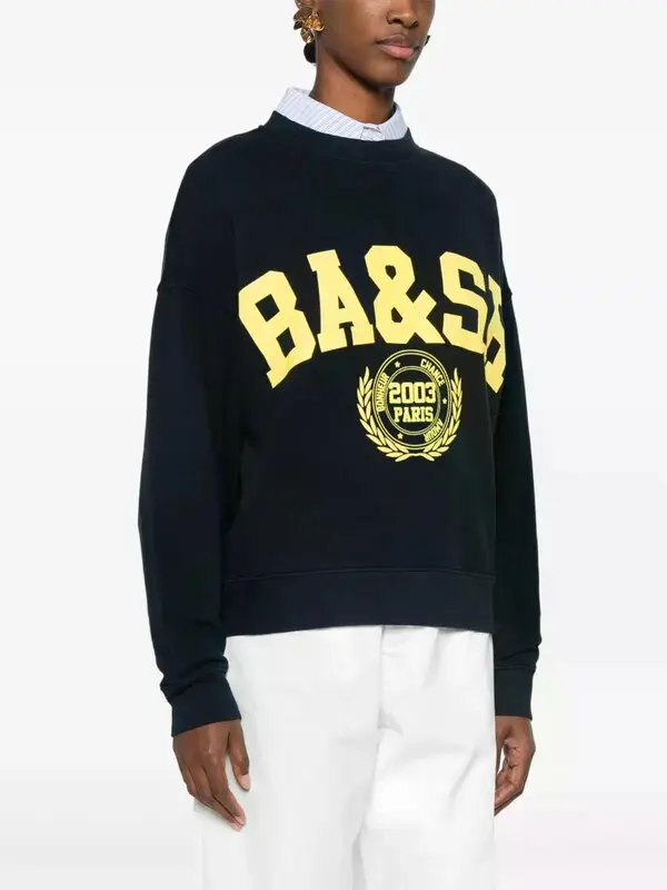 Ba&sh Benjamin Logo-print Sweatshirt