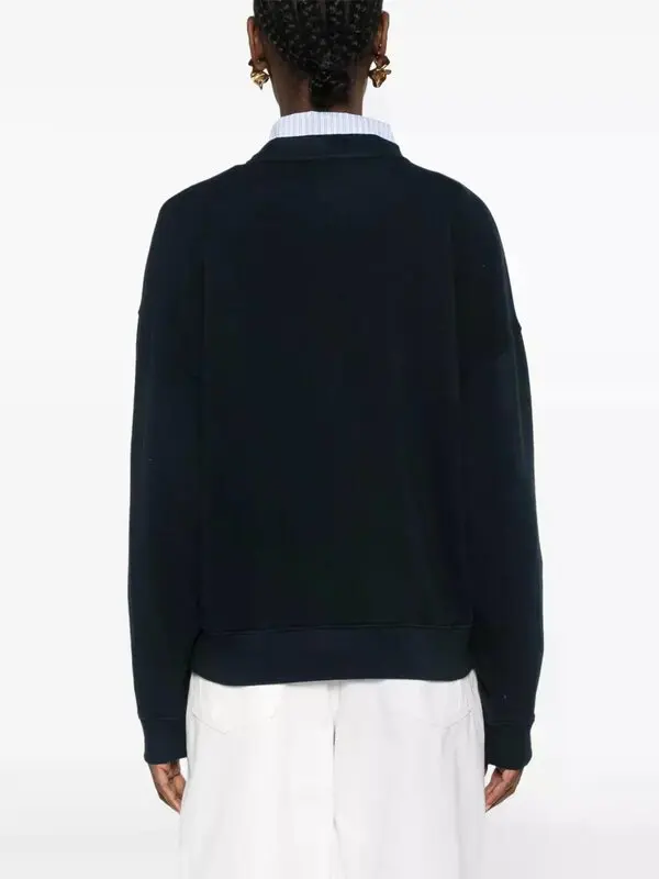 Ba&sh Benjamin Logo-print Sweatshirt