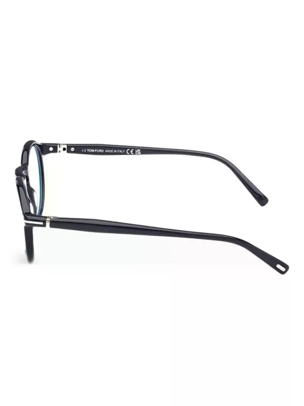 TOM FORD Round-frame Glasses - Blue
