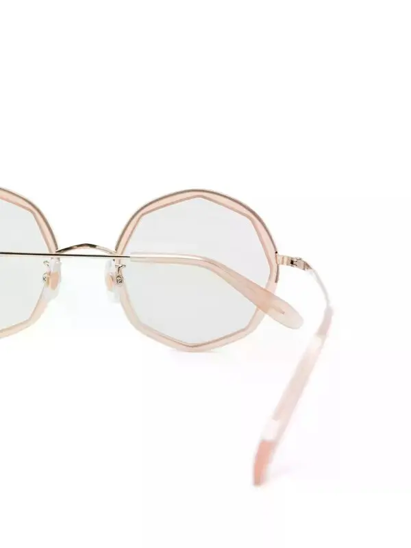 MEGANE AND ME Geometric-frame Sunglasses