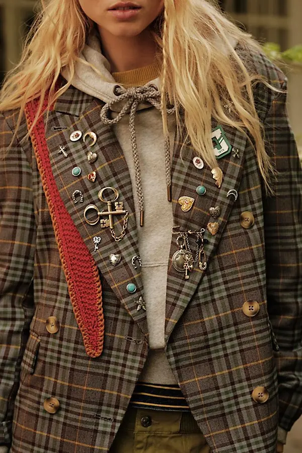 Free People Mixed Motif Pin Set - Candy