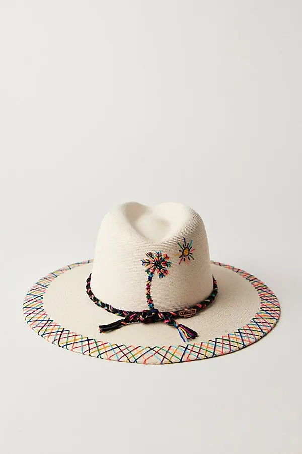 Corazon Playero Malibu Sunset Straw Hat