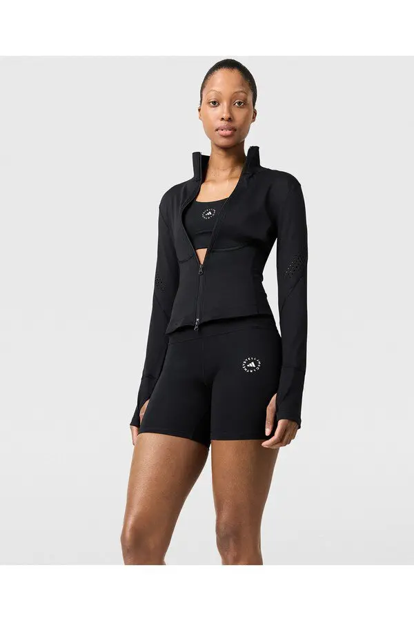 Adidas By Stella McCartney Truepurpose Long-sleeve Training Midlayer - Black