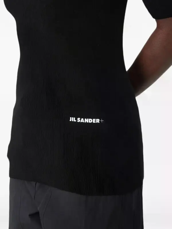 JIL SANDER Ribbed Short-sleeve T-shirt