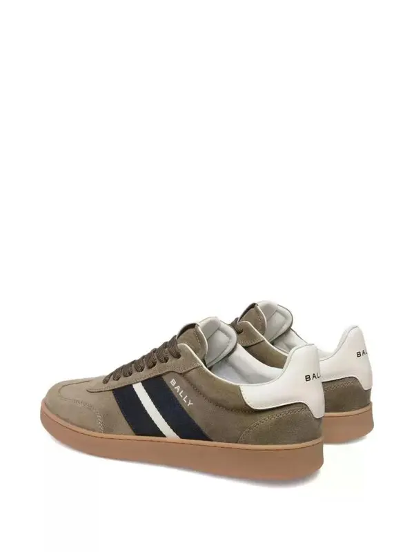 Bally Crest Suede Sneakers