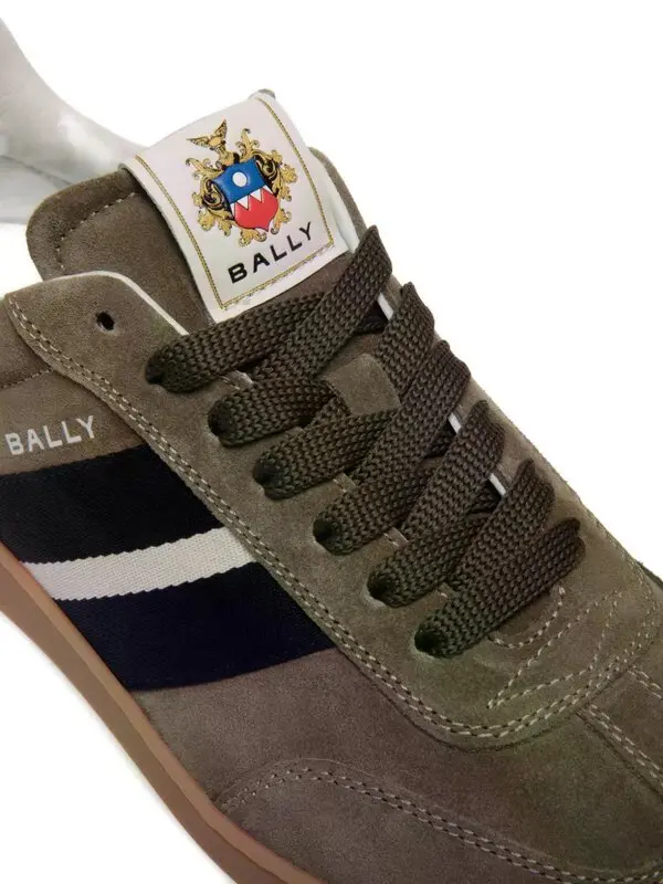 Bally Crest Suede Sneakers