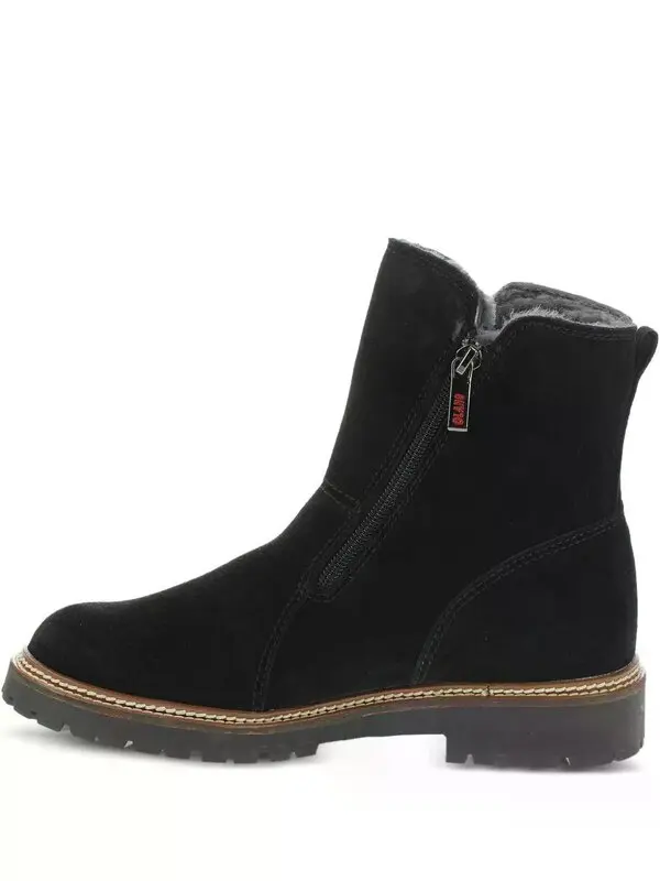 OLANG Zip-up Suede Boots