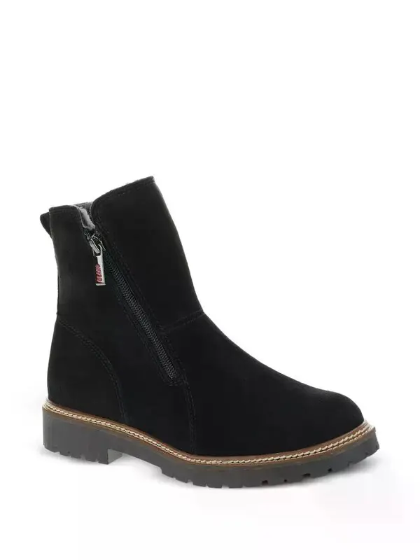 OLANG Zip-up Suede Boots