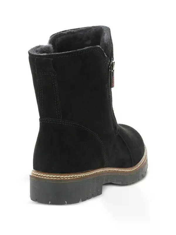 OLANG Zip-up Suede Boots