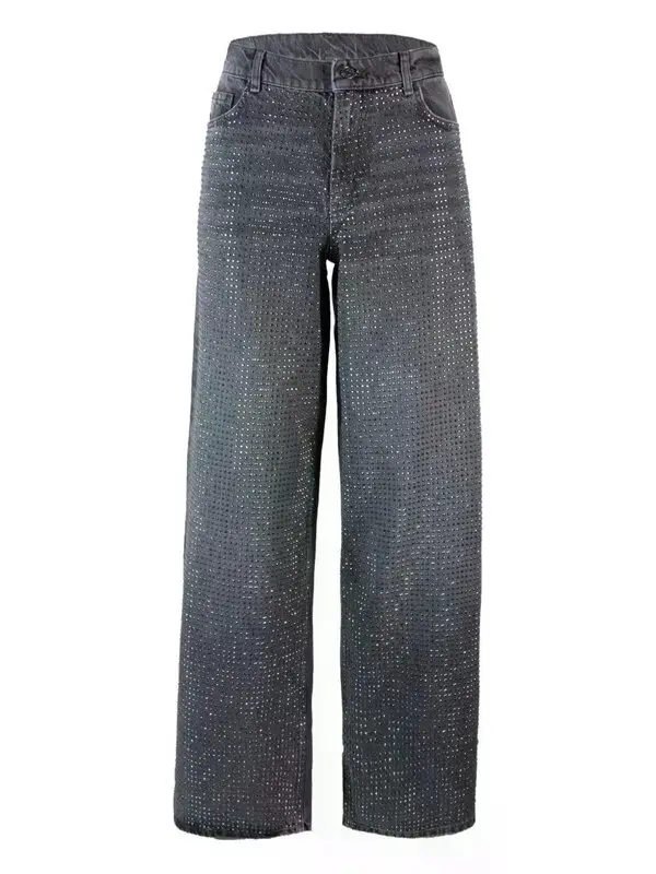 Liu Jo Crystal-embellished Jeans