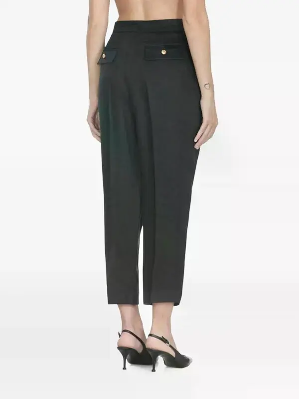 Elisabetta Franchi Pleat-detailed Pocket Trousers