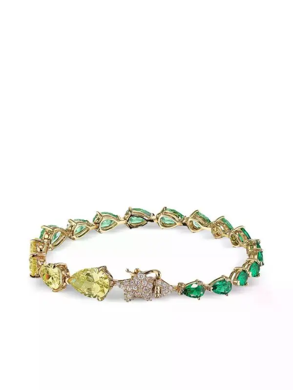 ANABELA CHAN 18k Yellow Emerald Nova Bracelet - Gold