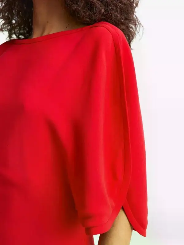 16Arlington Dona Cape-sleeve Maxi Dress