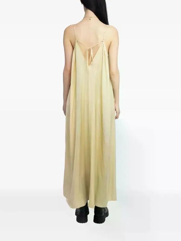 Zadig&Voltaire Ristym Spaghetti-strap Maxi Dress - Neutrals