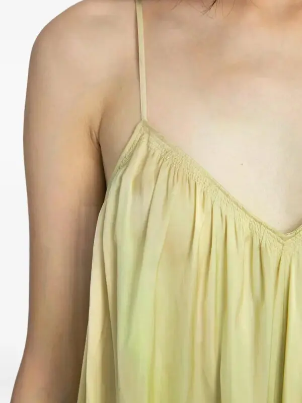 Zadig&Voltaire Ristym Spaghetti-strap Maxi Dress - Neutrals