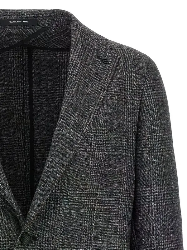 Tagliatore Check-patterned Blazer