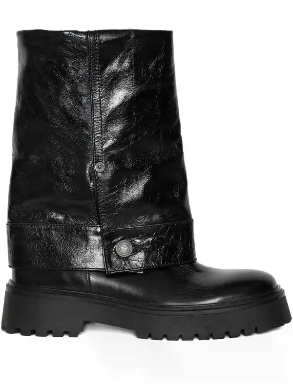 Zadig&Voltaire Angie Leather Ankle Boots