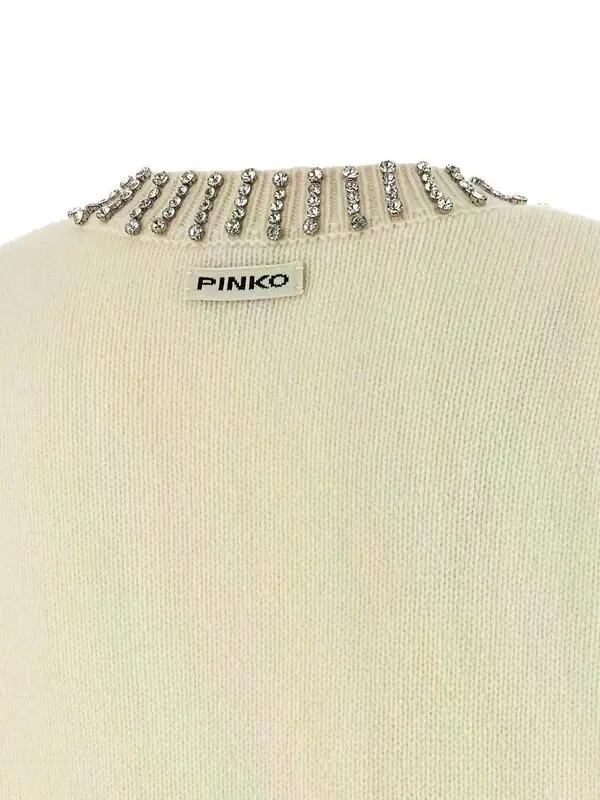 Pinko Crystal-embellished Vest