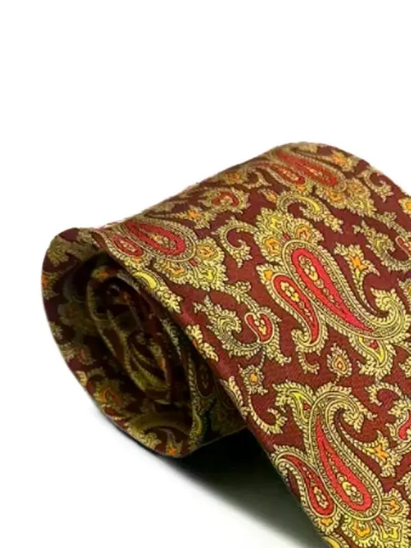 Brioni Paisley Silk Tie