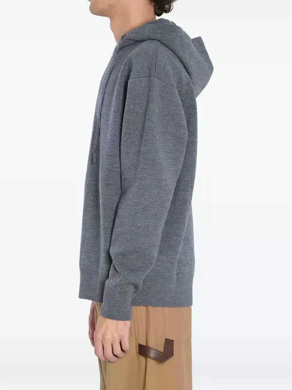 Loewe Anagram Ribbed Hoodie