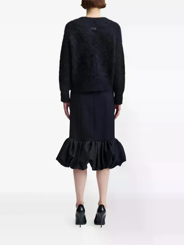16Arlington Sephia Buttoned Cardigan - Black