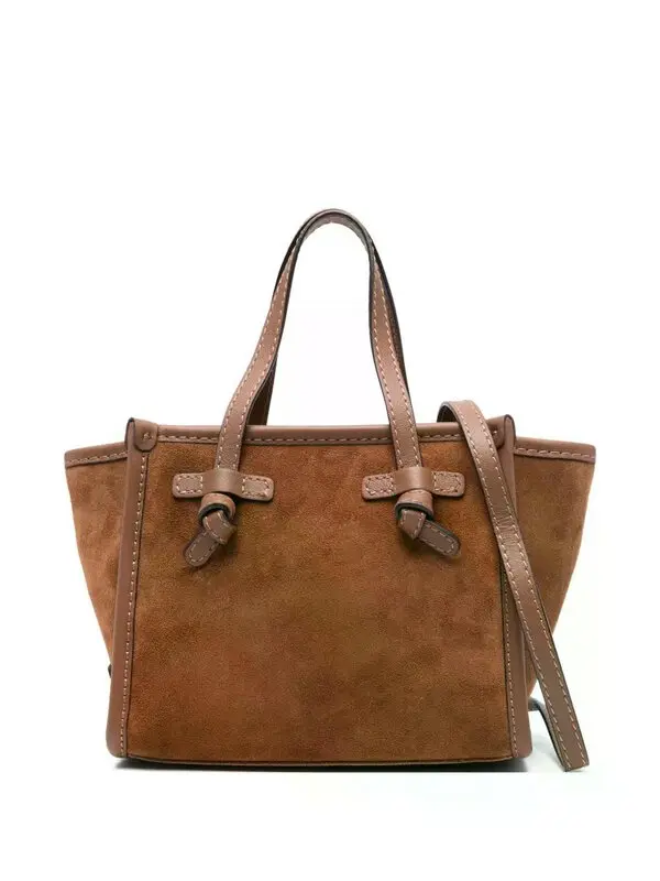 GIANNI CHIARINI Miss Marcella Suede Tote Bag