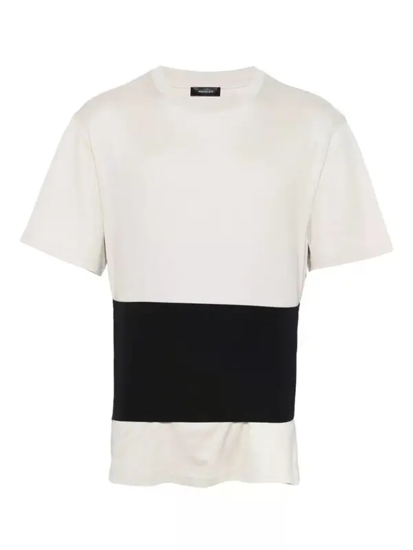MUGLER Panelled T-shirt