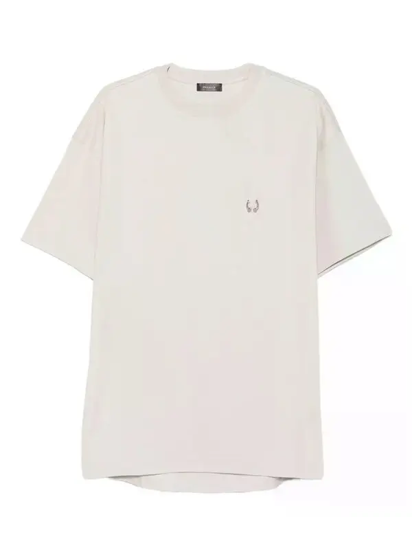 MUGLER Embroidered Cotton T-shirt