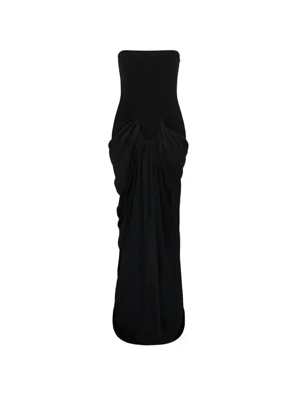 16Arlington Strapless Draped Gown