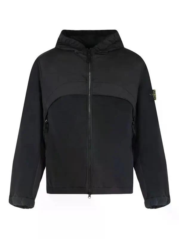 Stone Island Hooded Panelled Windbreaker